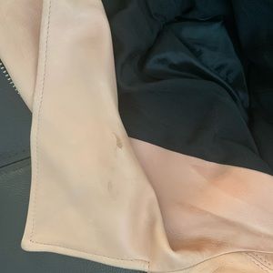 A.L.C. | Jackets & Coats | Alc Duvall Moto Jacket Blush Pink Leather ...